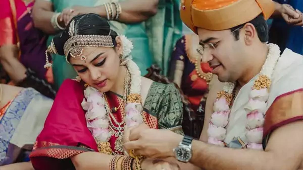 Wedding Pics: BJP MP Tejasvi Surya and Sivasri Skandaprasad